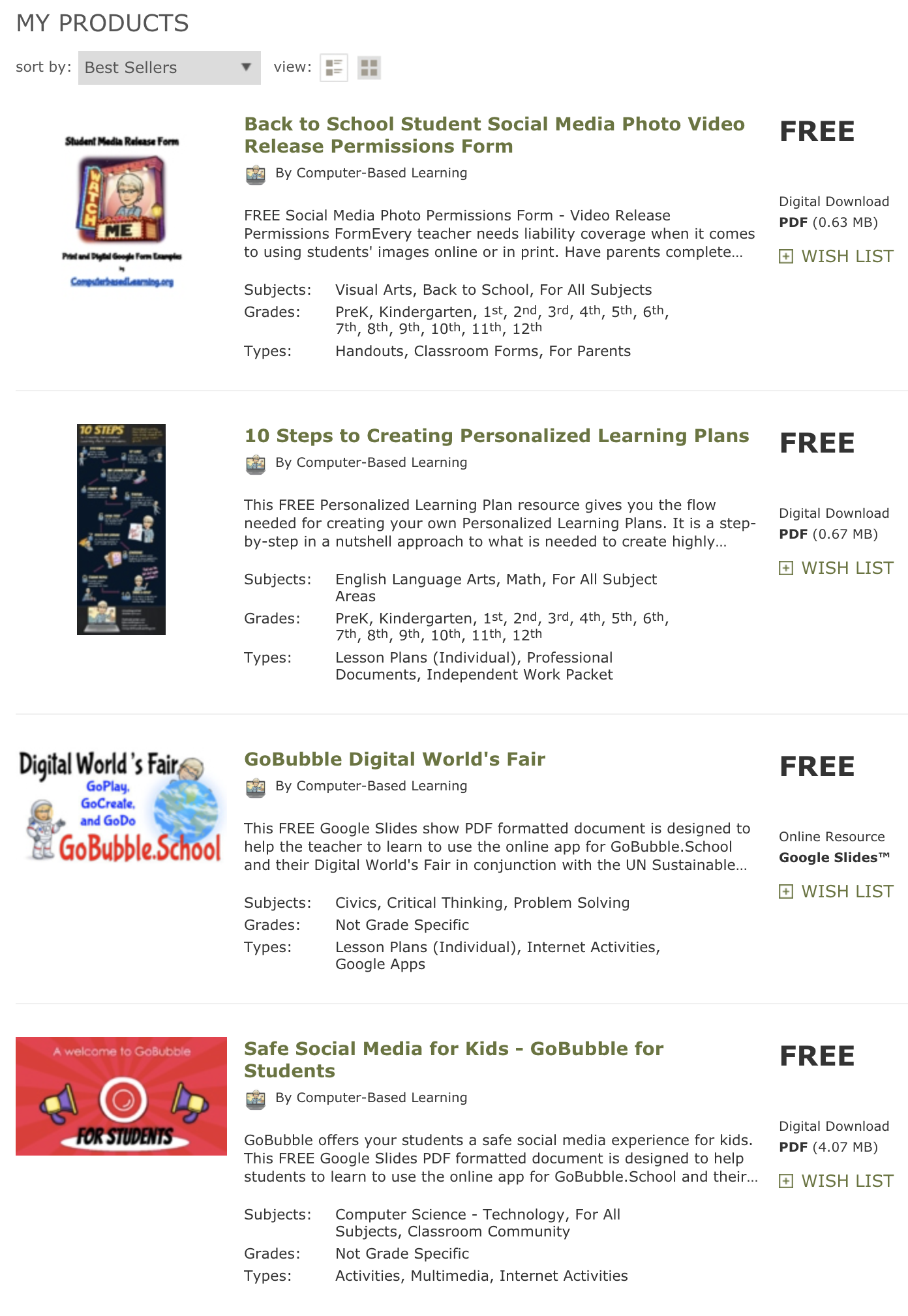 Store – Bobbie Grennier